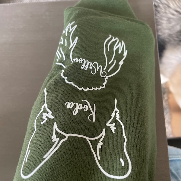 Custom Dog Mama Sweatshirt, Dog Lover Gift, Dog Sweatshirt, Custom Gift ...