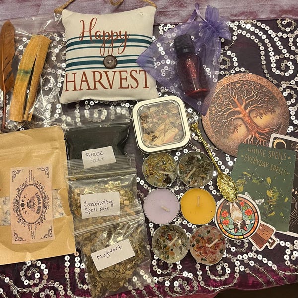 Witch Travel Altar, Travel Altar Kit, Witch Travel Altar Bag, Mini ...