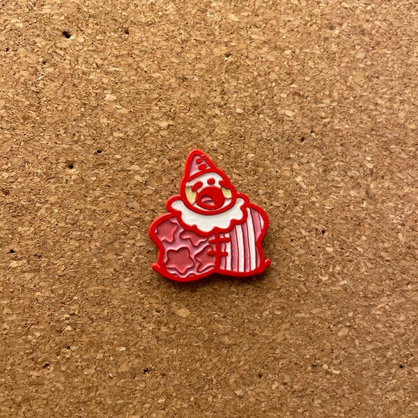 Cute Lil Clown Enamel Pins! - Etsy