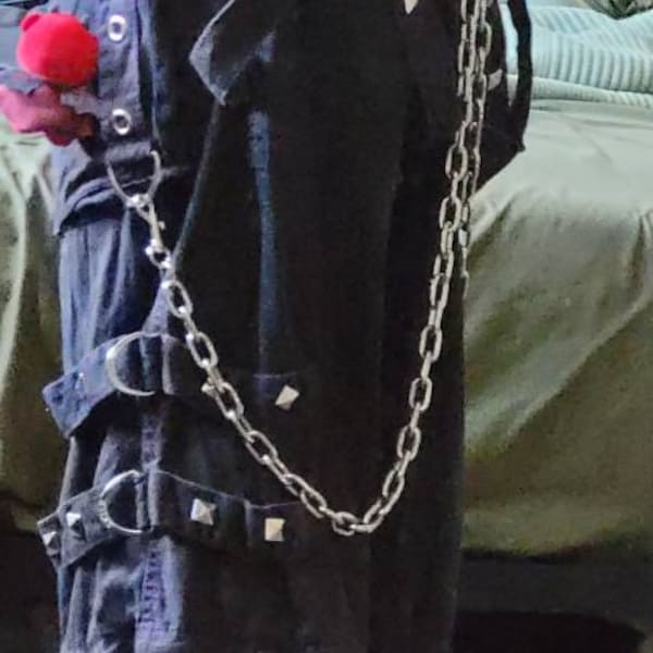 Thick Wallet Chain, Bulky, Chunky, Heavy Belt Chain, 90's Trouser Chain ...