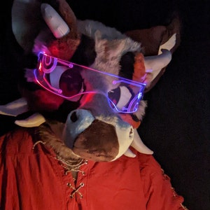 Cardboard Protogen Mask PDF FREE Link in Description - Etsy Ireland