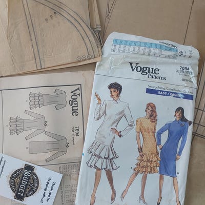 Simplicity 5959 Sewing Pattern, Jiffy Dress and Jacket, Size 14 ...