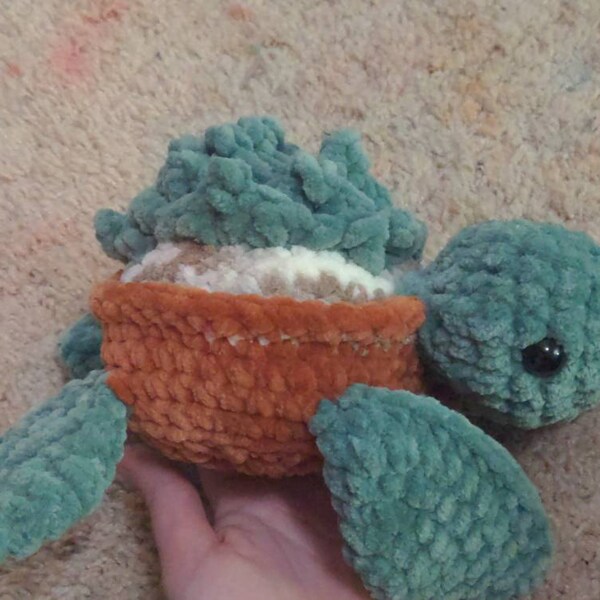 Pineapple Turtle Pattern Crochet PDF Download Beginner Friendly ...