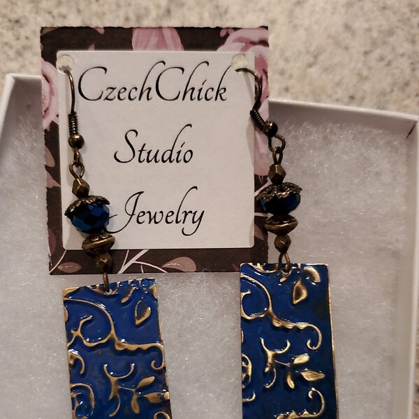 Rusted Iron Crescent Moon Necklace/western Beaded Jewelry/cowgirl ...