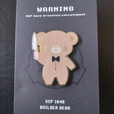 Builder Bear SCP 1048 Hard Enamel Gold Pin - Etsy