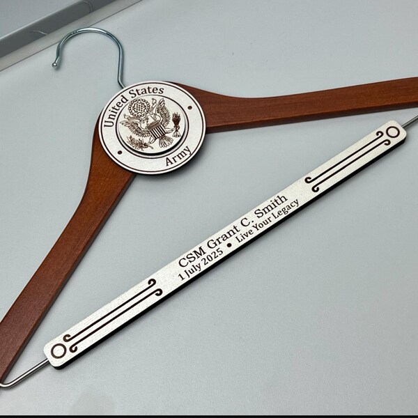 Personalized USAF Rank Hanger: Military Gifts, USAF Personalized Gift ...