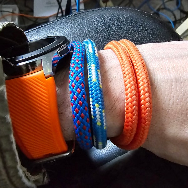 6mm Climbing/marine Rope Bracelet, Climbing Gift -marine Rope Bracelet ...