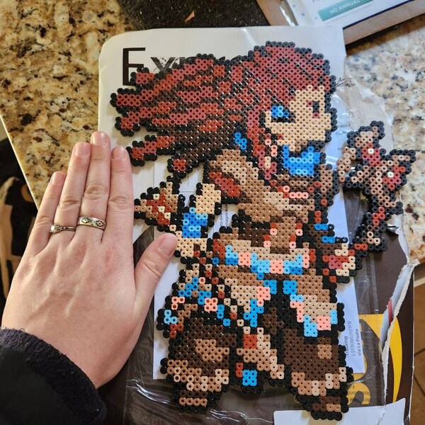 Wall Decoration - Aerith Final Fantasy VII FFVII | Sprite From | Video ...