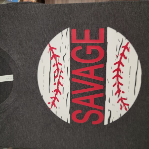 Split Baseball Svg - Split Softball Svg - Cut File - Distressed ...