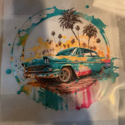 Retro Sublimation Design for Shirts, Colorful Png Sublimation Designs ...