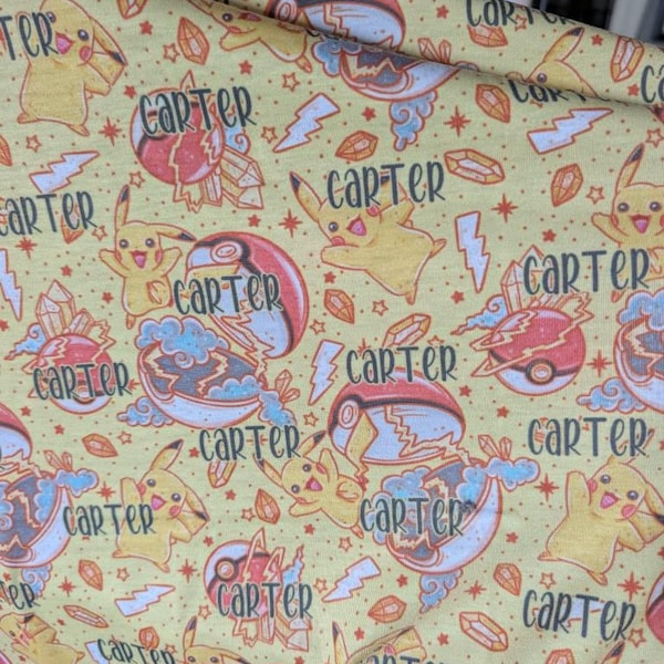 Personalized Swaddle Pikachu Pokemon Baby Cosplay, Hospital Reveal ...