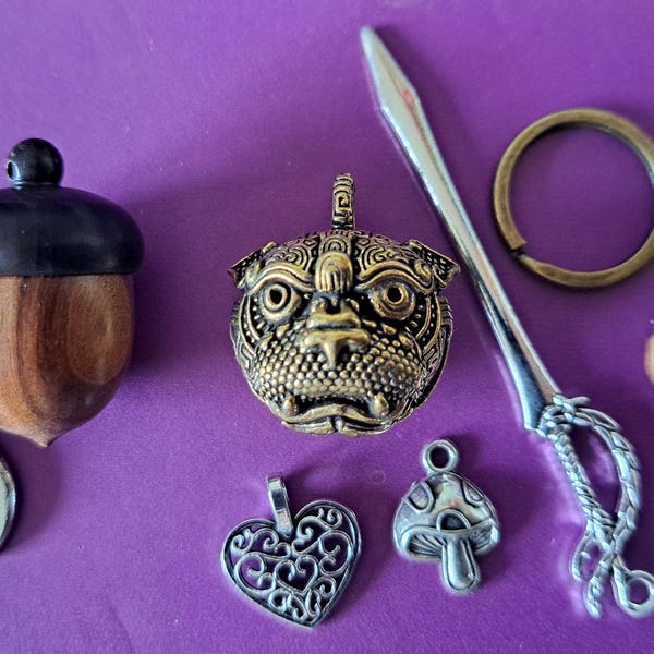 Small Brass Turtle / Tortoise Bell Goblin Guardian Bell - Etsy