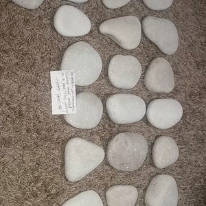 Sugar Stones Natural Ocean Tumbled Light Stones for Kindness - Etsy