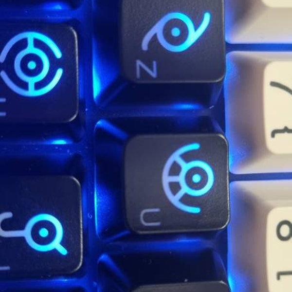 Rune Keycap Set, Elder Futhark Runes, Artisan Keycaps, Custom Keys for ...