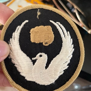 USA Flag Patch With Yellow Border - Etsy