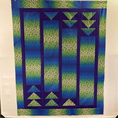 Quilt PATTERN Reversal Quilt Pattern by Quilting Renditions Finished ...