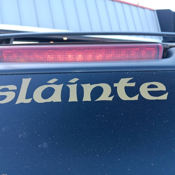 Irish Window Decal Bumper Sticker Ireland Emerald Isle - Etsy