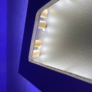 LED Notre Dame Sign. Bedroom, Man Cave, Arcade, Bar. - Etsy