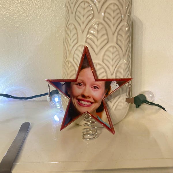 I’m a Star!! - Pearl Christmas Tree Topper - Etsy