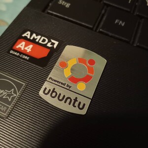 Ubuntu Label / Aufkleber / Sticker / Badge / Logo 19cm X | Etsy