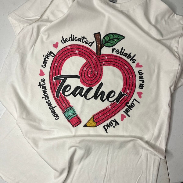 Teacher Heart Pencil Png, Valentine Day Png, Teacher Valentine Png ...