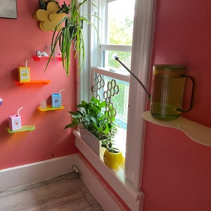 Uv Reactive Neon Acrylic 3 Shelf Set Colors: Neon Pink, Neon Green ...