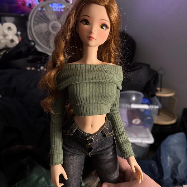 Flannel Coat for 1/6 Scale Doll Clothes to Fit Poppy Parker or Other ...