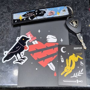 Cute Bunny Rabbit Sticker Die Cut Vinyl Sticker | Etsy