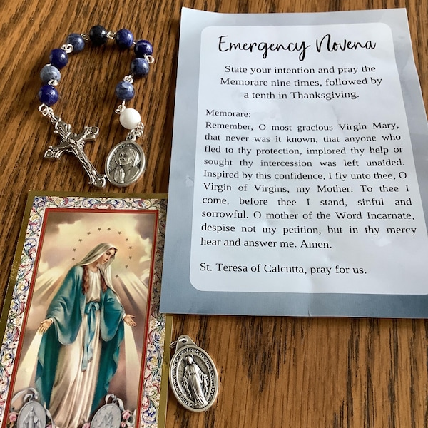 Mother Teresa Chaplet, Express Novena, Emergency Novena, Novena Chaplet ...