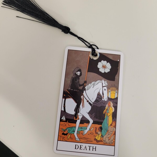 Intuitively Chosen Tarot and Oracle Card Bookmark | Bookish Reader Gift ...