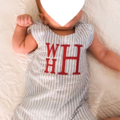 Boys Jon Jon, Baby Boy Summer Outfit, Baby Boy Jon Jon, Seersucker ...