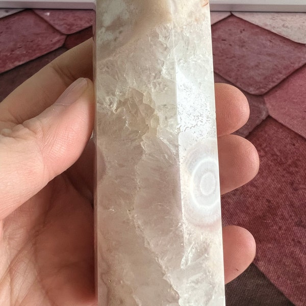 High Quality Flower Agate Towers, Big Size, Home Decor Gift Idea ...