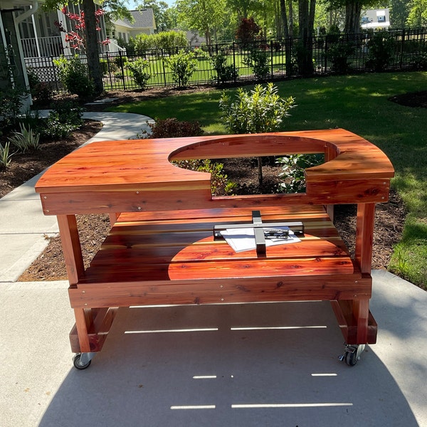 Jjgeorge Kamado Joe Jr. Deluxe Table - Etsy