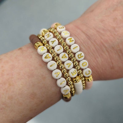 Merry & Bright Bracelet Set / Mama and Mini Bracelets / Christmas ...