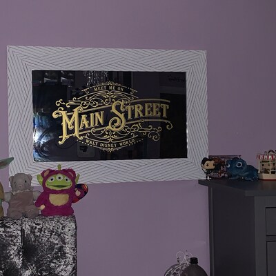 Main Street Decal, Meet Me on Main Street Wall Sticker, Main Street ...