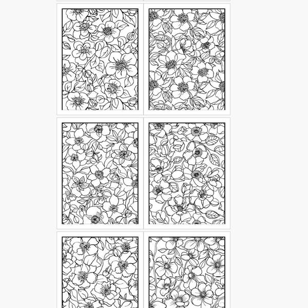 500 Therapeutic Pattern Coloring Pages for Adult, KDP Interior, PDF and ...