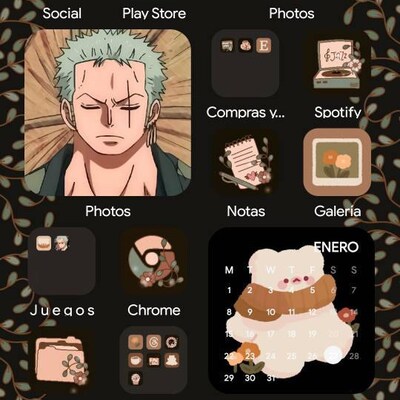 Ios 14 Theme Cottagecore Icons Ios App Icon Green iPhone Android ...