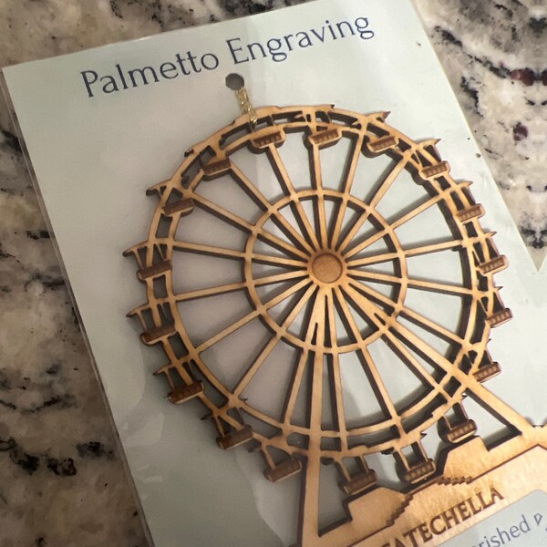 Personalized Ferris Wheel Ornament - Ferris Wheel Ornaments - Ferris ...