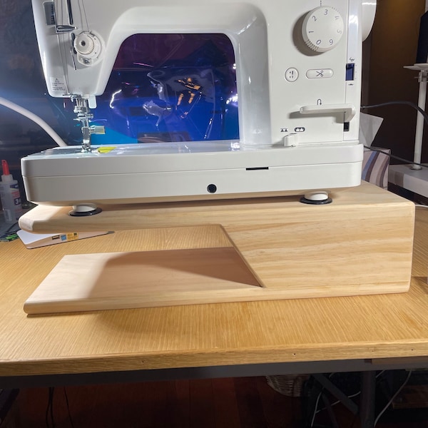 Embroidery / Sewing Machine Riser 22, 24 & 30 Long X 7, 9, 12 or 14 ...