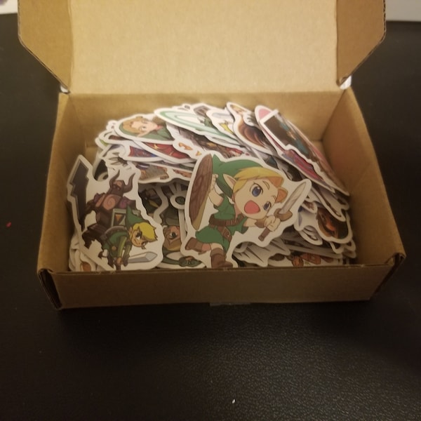 Legend of Zelda, Link Sticker, Cartoon Stickers, Video Gamer Stickers ...