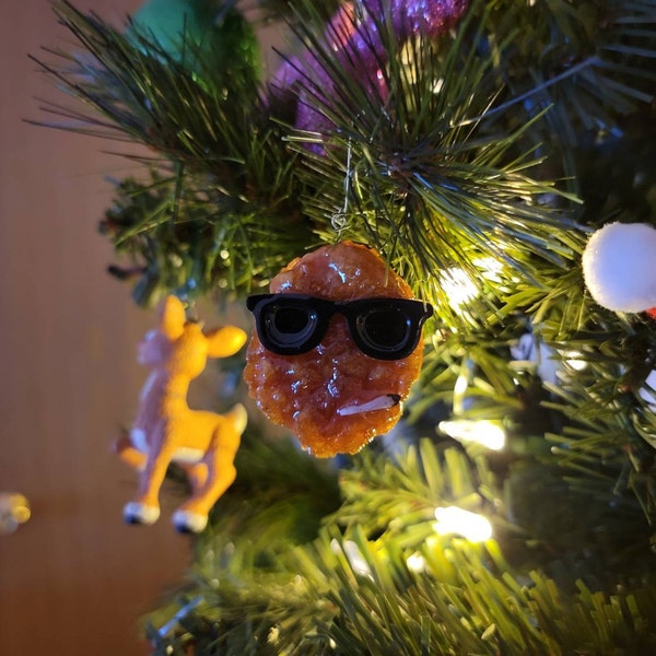 Thug Nug Ornament ( Real Preserved Chicken Nugget) - Etsy