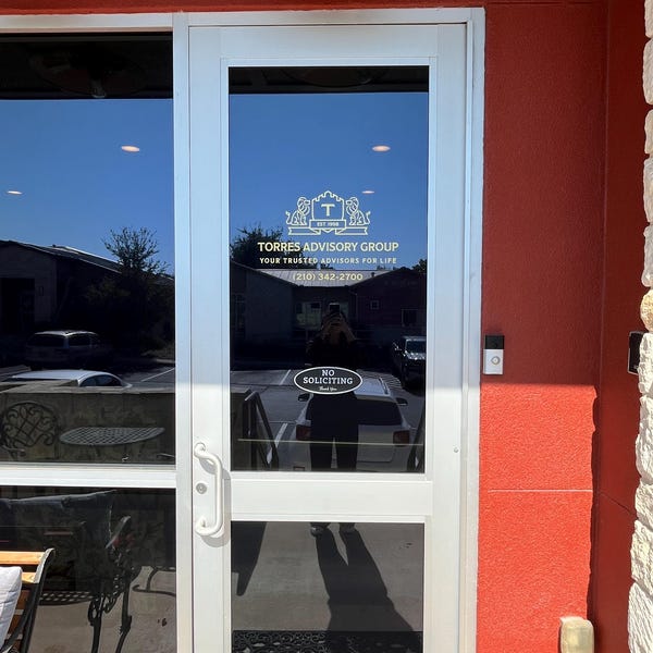 Custom Full Color Logo Decal | Business Window & Door Sign | Custom ...