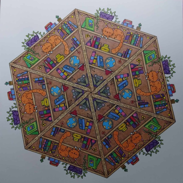 Yippee Kawaii Yay Mandala Magic Volume 3!, Adult Coloring Book, Premium ...