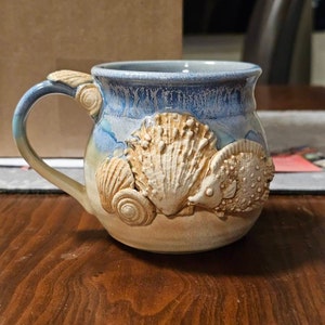 Handmade Conch Shell Coffee Mug - Etsy