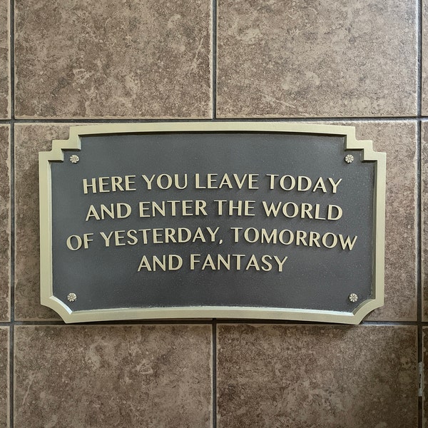 Theme Park Entrance Sign. Made to Order. - Etsy