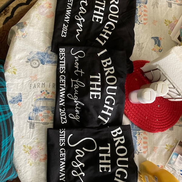 I Brought the Shirt, Girls Trip Shirts, Girls Weekend Shirt, Beach Party Shirts, Girls Party ...