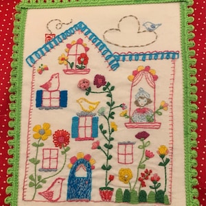 Barney Park Stitching Sampler - Etsy