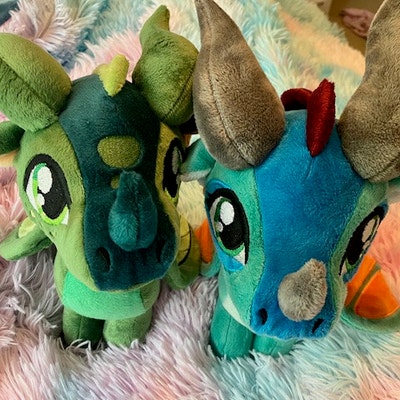 Custom Dragon Plush Custom Dragon Plushie Custom Plushie - Etsy