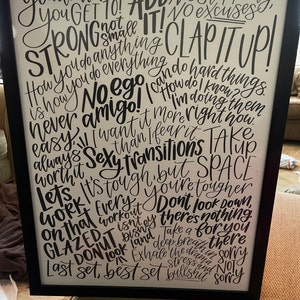 YOU GET TO Poster Jess Quotes Poster - Etsy