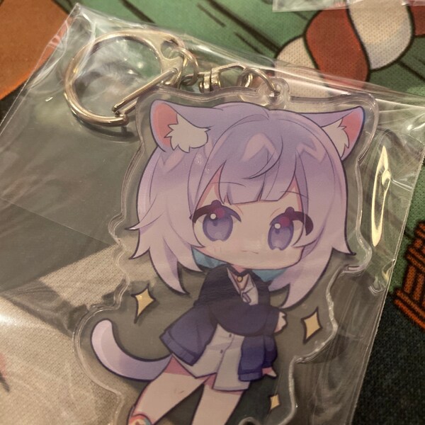 Hololive Vtuber Doujin Double Sided Acrylic Keychain Charm Volume.12 - Etsy